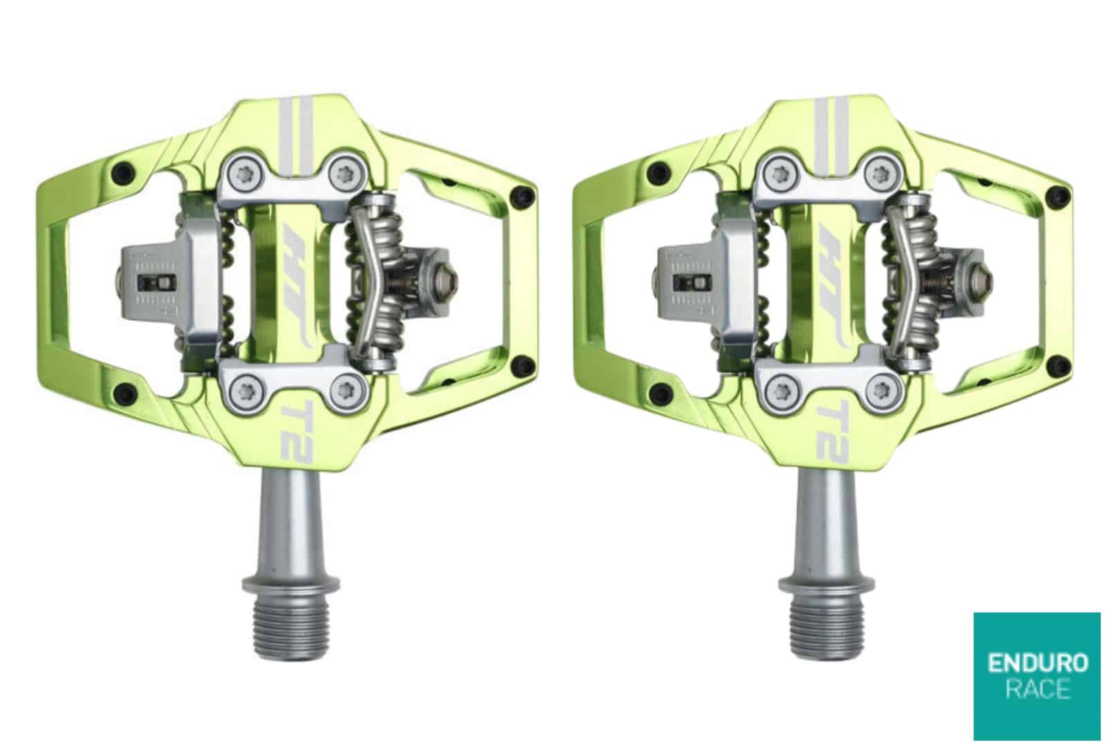 Pedale HT T2 Verde Apple - Freeride